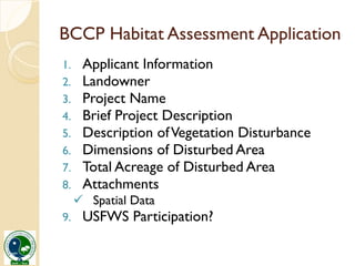 Applying for a BCCP Infrastructure Permit | PDF