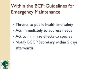 Applying for a BCCP Infrastructure Permit | PDF