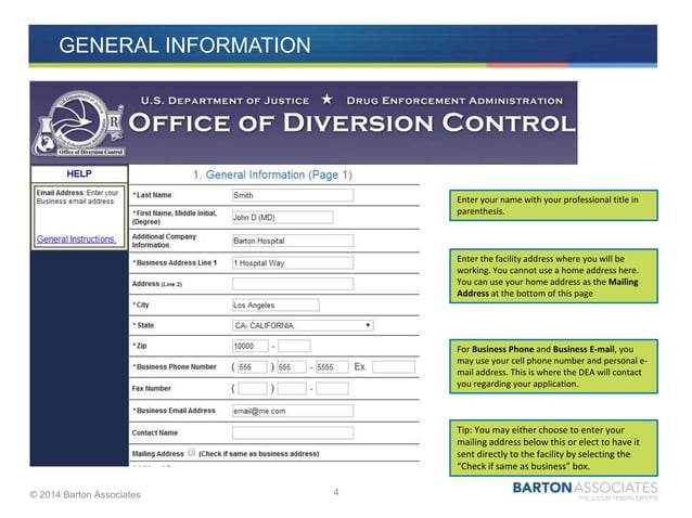 How to Apply for a DEA Registration | PPTX | Medical Health