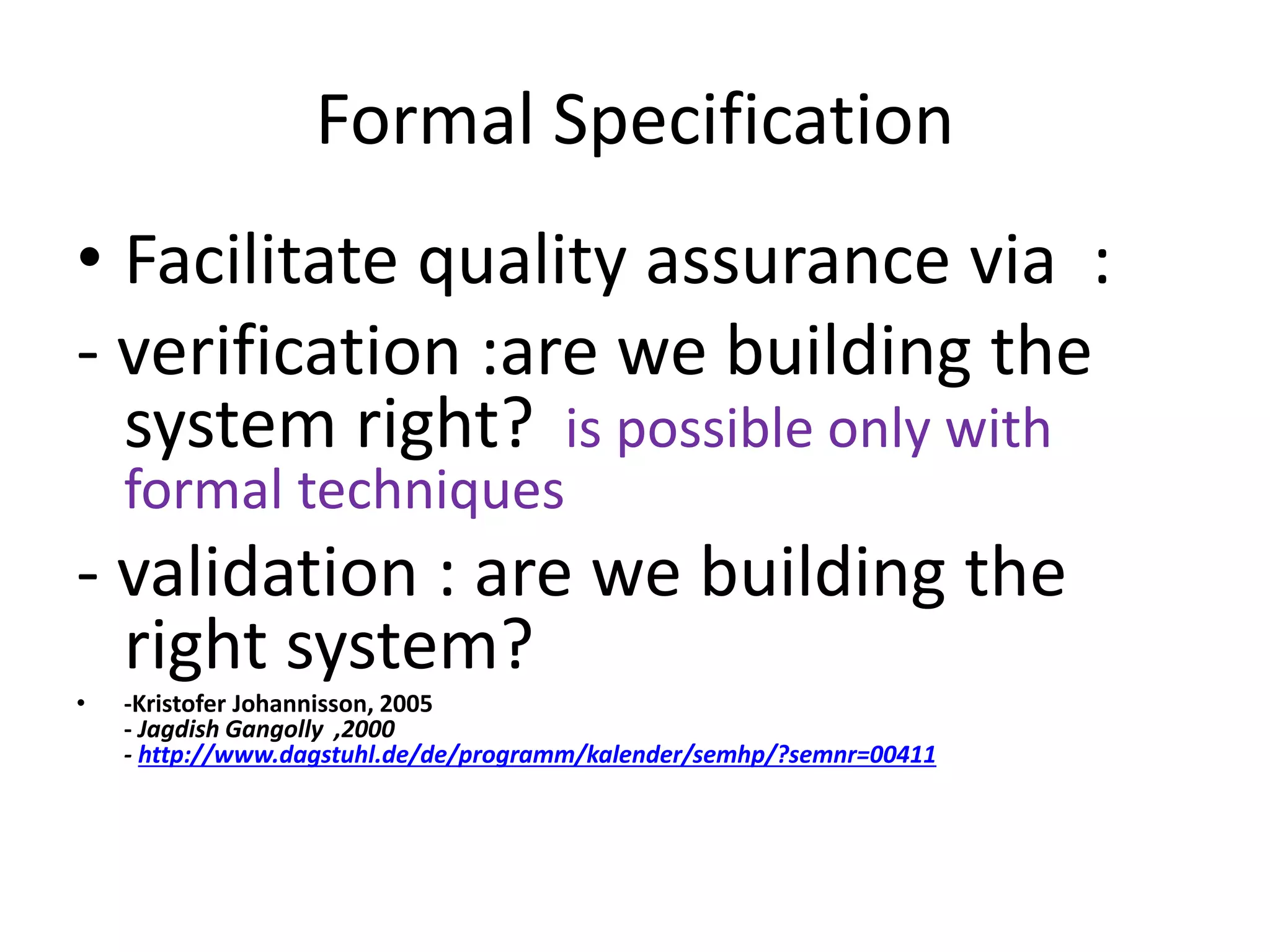 Applying Formal Specifications On Prometheus Methodology Ppt