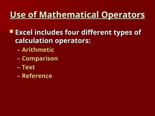 Applying Formulas in Microsoft Excel.ppt