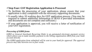 Applying for Singapore GST | PPT