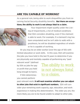 Applying for Social Security Disability benefits | PDF