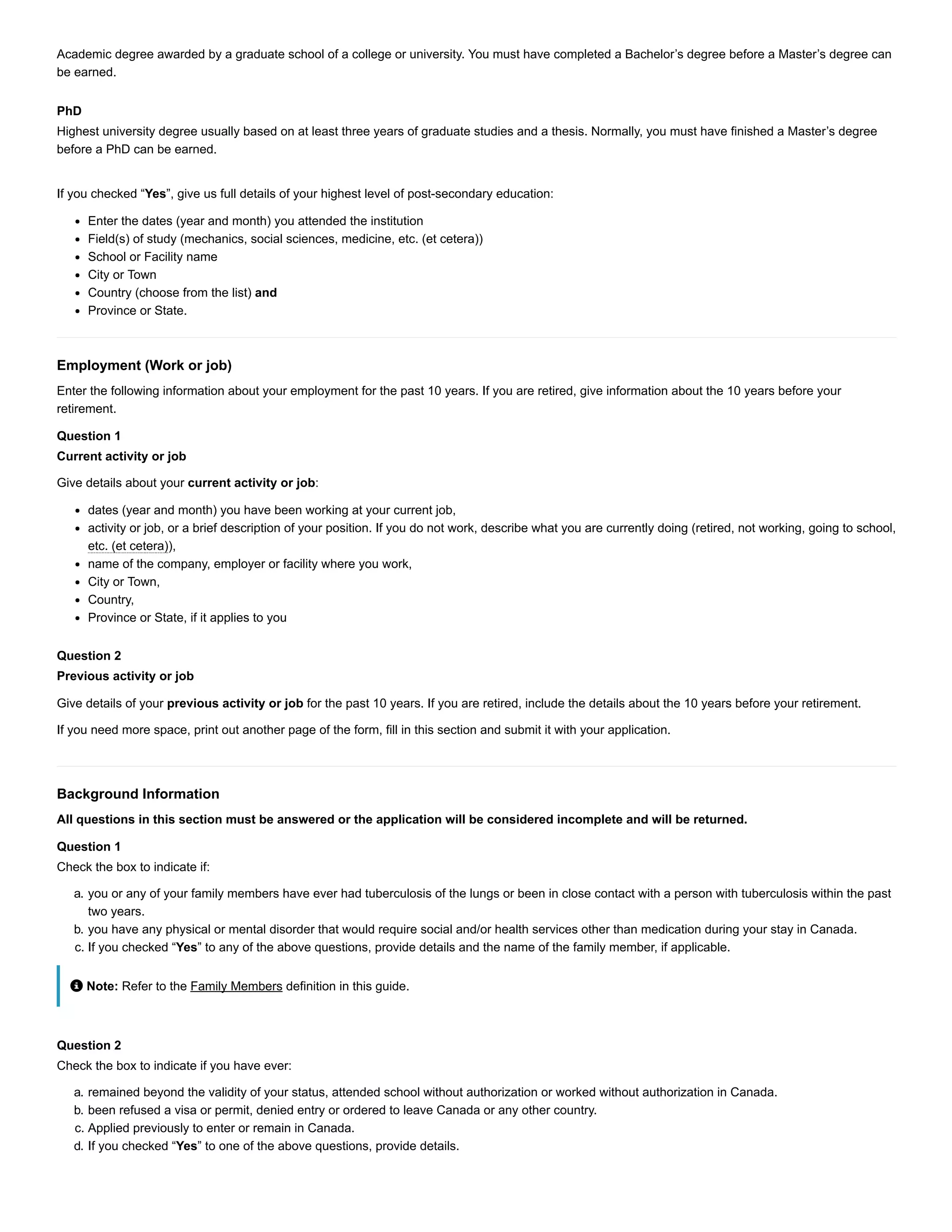 Applying for visitor visa (temporary resident visa – imm 5256) | PDF