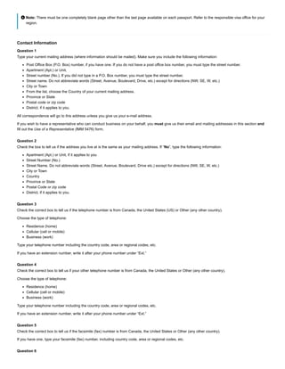 Applying for visitor visa (temporary resident visa – imm 5256) | PDF