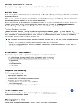 Applying for visitor visa (temporary resident visa – imm 5256) | PDF