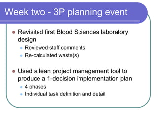 Applying Lean in Pathology | PDF | Blood Disorders | Diseases and ...
