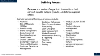 Applying Marketing Operations Best Practice Framework | PPTX
