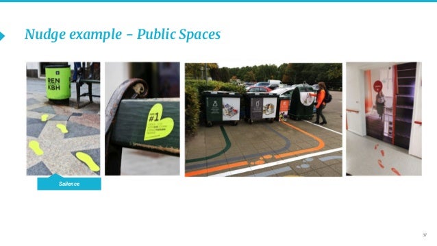 Applying nudge theory in practice