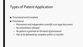 Applying Patent in India | PPT