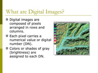 Applying pixel values to digital images | PPT