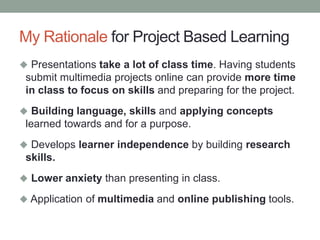 Applying principles of pbl in the classroom | PPTX