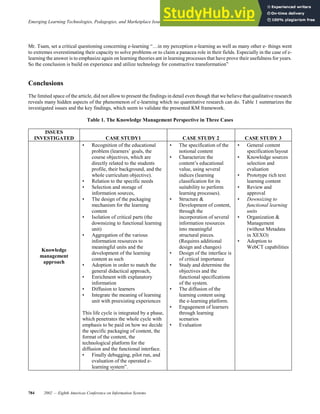 APPLYING QUALITATIVE RESEARCH IN E-LEARNING DISCUSSION AND FINDINGS FROM THREE CASE STUDIES ...