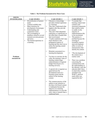 APPLYING QUALITATIVE RESEARCH IN E-LEARNING DISCUSSION AND FINDINGS ...