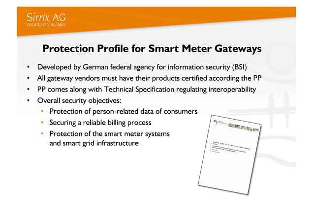 Applying A Security Kernel Framework To Smart Meter Gateways Ppt Free Download