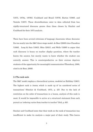 Applying simclair coulthard model | PDF
