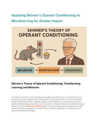 Applying Skinner’s Operant Conditioning to Microlearning for Greater Impact.pdf