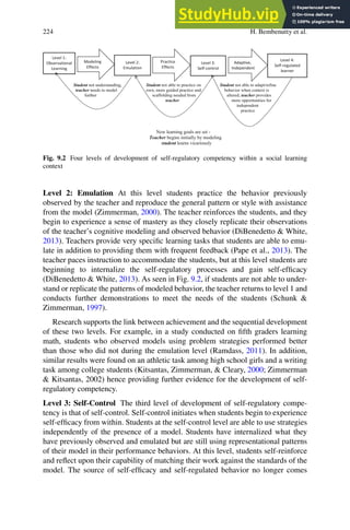 Applying Social Cognitive Theory In The Development Of Self-Regulated Competencies Throughout K ...