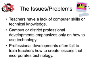 Applying technology successfully in the classroom | PPTX