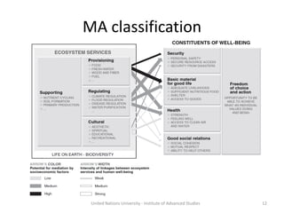 Applying the Ecosystem Services Approach to Biofuels | PPT | Free Download