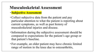 NURSING PROCESS. Mobility & Immobility (Musculoskeletal system).pptx