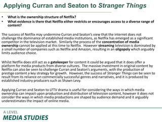 Applying theory media industries | PPTX