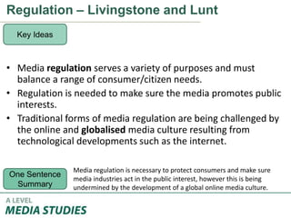 Applying theory media industries | PPTX