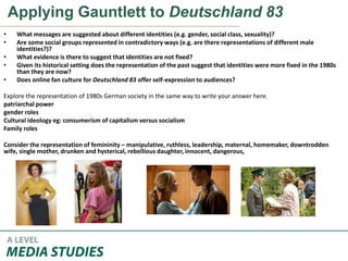 Applying theory media representation | PPTX