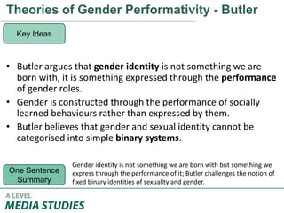 Applying theory media representation | PPTX