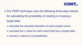 Applying the PERT Technique_UNIT III.pptx