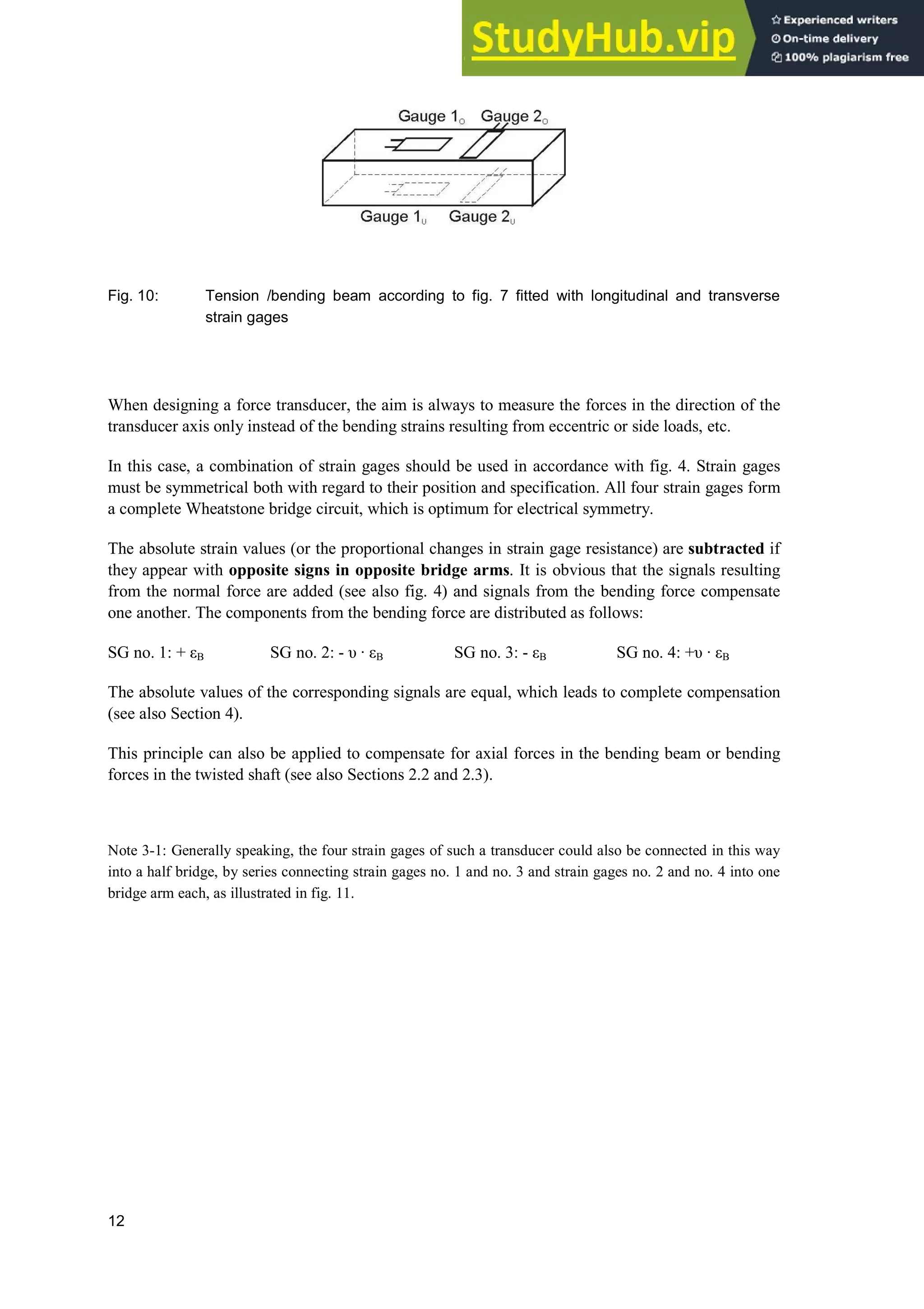 Applying The Wheatstone Bridge Circuit Pdf Physics Science