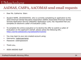 Applying to medical school | PPT