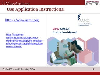 Applying to medical school 2015 part_i | PPTX