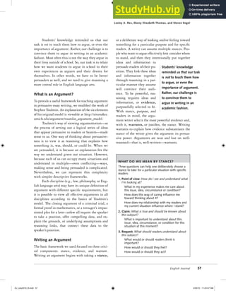 Applying Toulmin Teaching Logical Reasoning And Argumentative Writing ...