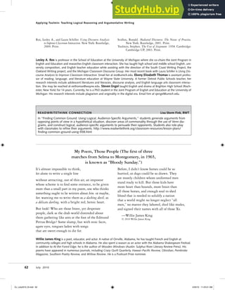 Applying Toulmin Teaching Logical Reasoning And Argumentative Writing ...