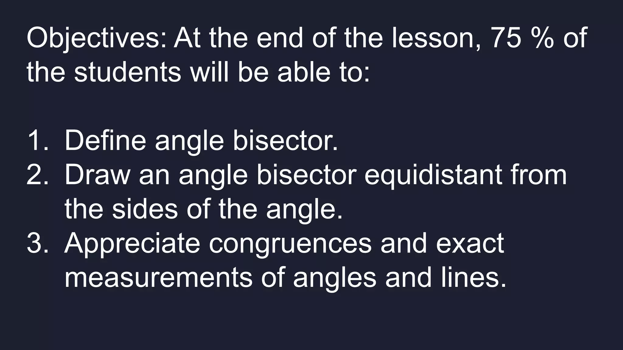 Applying Triangle Congruence To Construct Perpendicular Lines Andpptx Physics Science