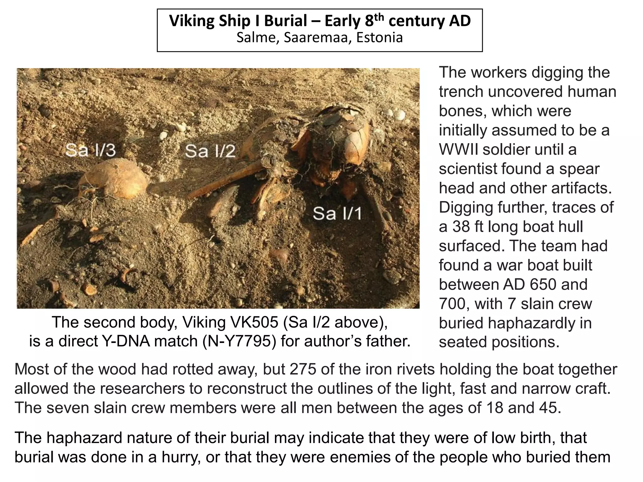 Applying Viking DNA to My Family History | PDF