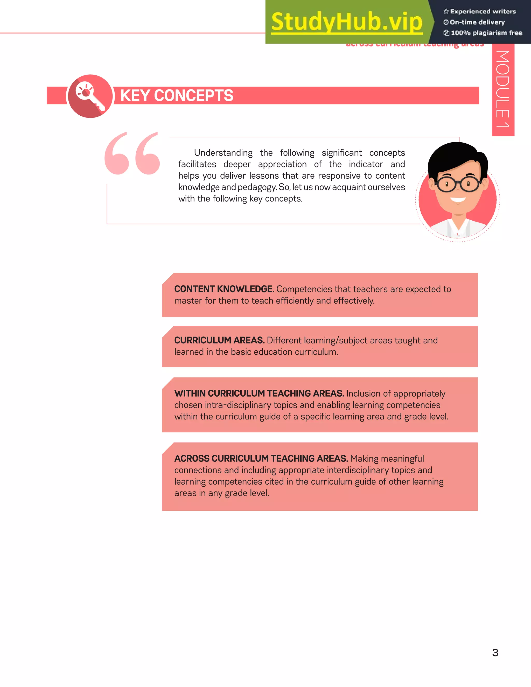 Apply Knowledge Of Content Within And Across Curriculum Teaching Areas ...