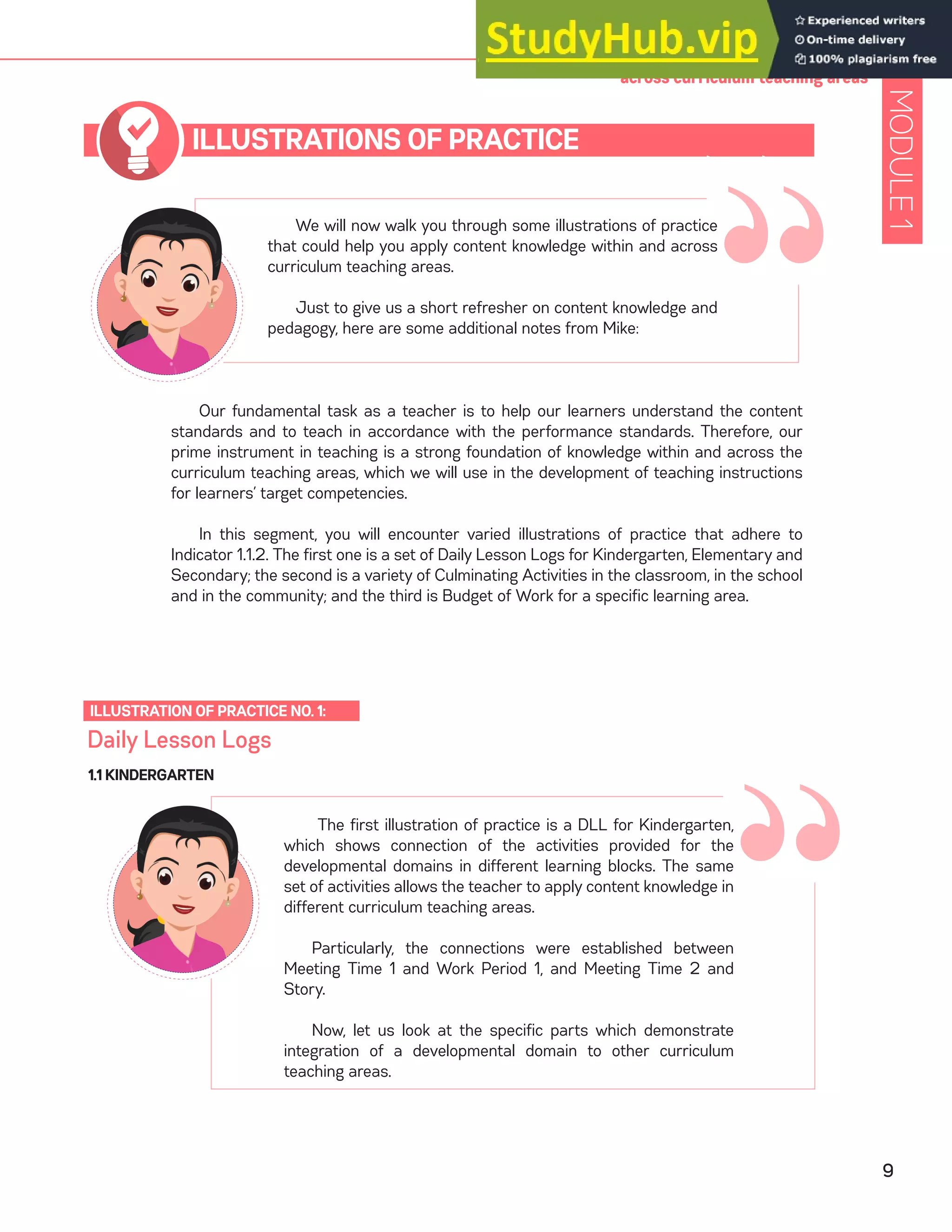 Apply Knowledge Of Content Within And Across Curriculum Teaching Areas ...