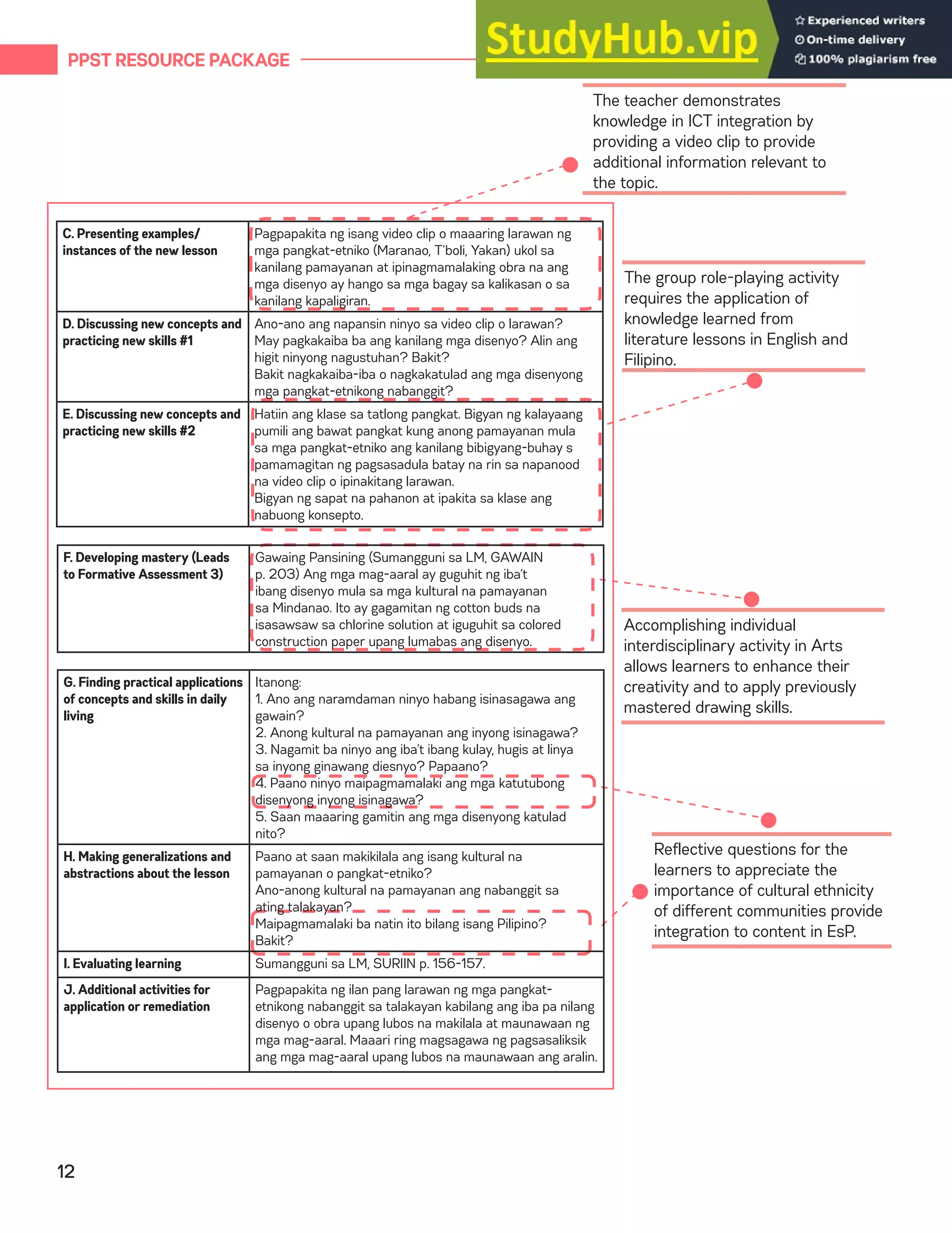 Apply Knowledge Of Content Within And Across Curriculum Teaching Areas | PDF