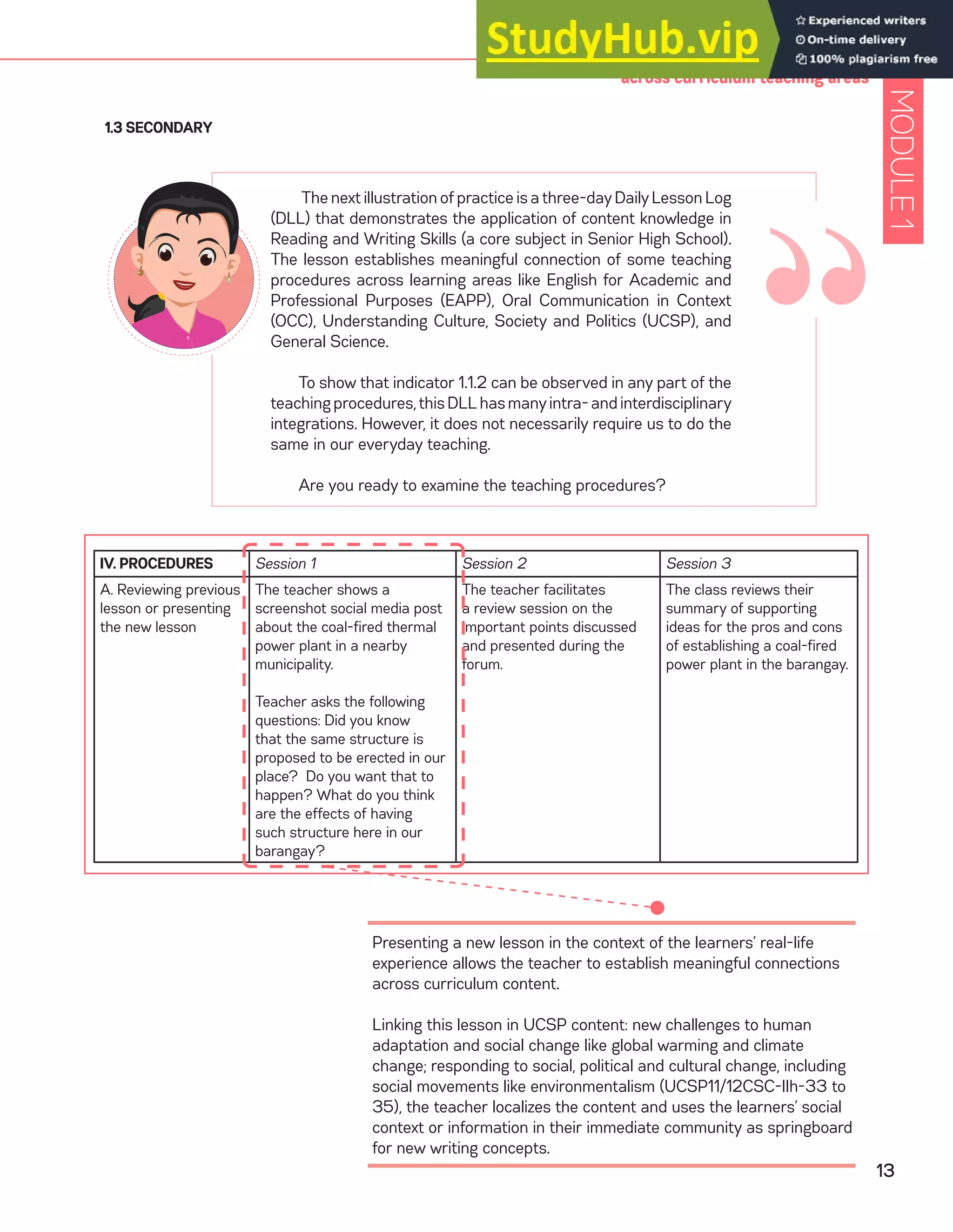 Apply Knowledge Of Content Within And Across Curriculum Teaching Areas ...