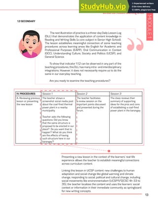 Apply Knowledge Of Content Within And Across Curriculum Teaching Areas ...