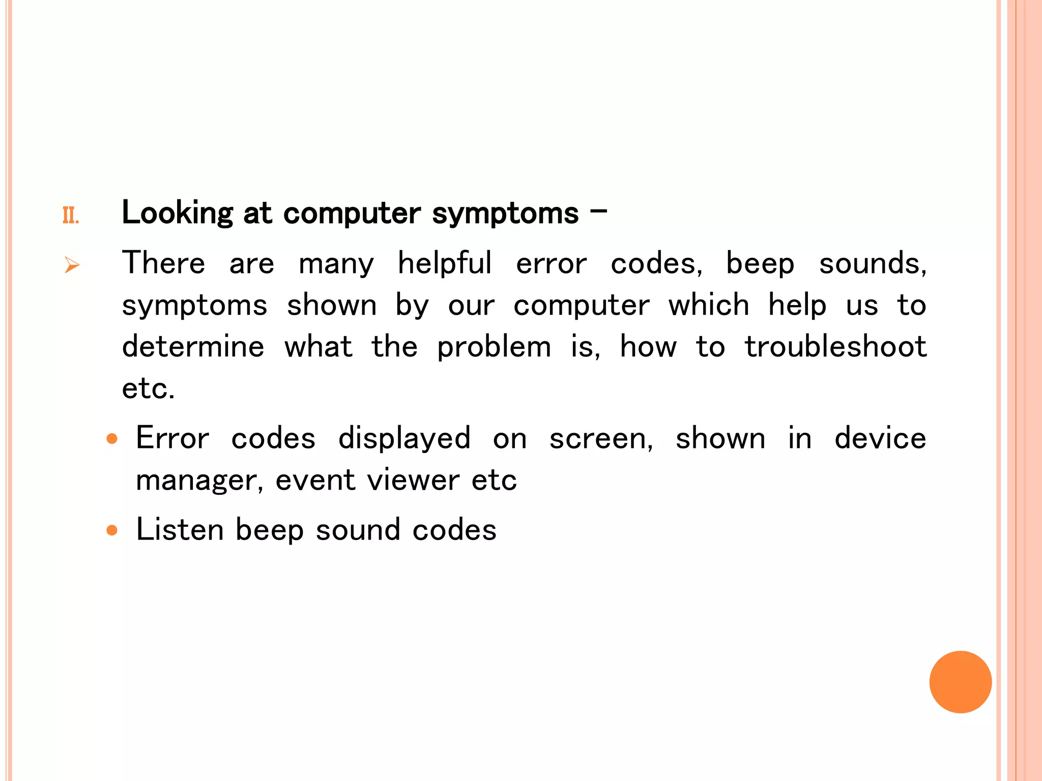 Apply Problem Solving Techniques To Routine Malfunctionspptx It And Internet Support Internet