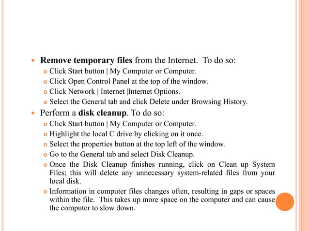 Apply Problem Solving Techniques To Routine Malfunctionspptx It And Internet Support Internet