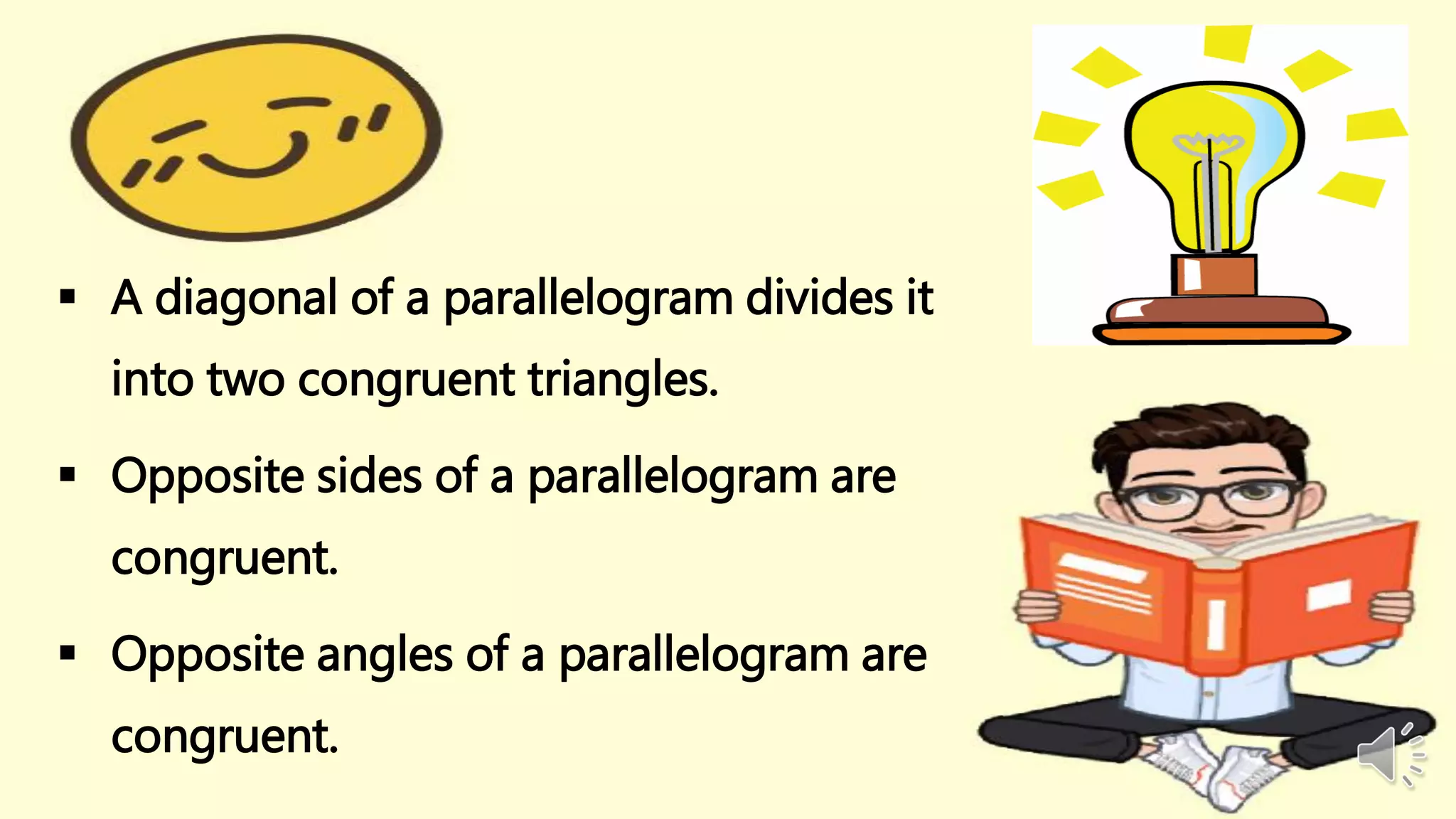 Application of the Properties of Parallelogram | PDF