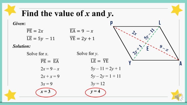 Application of the Properties of Parallelogram | PDF | Physics | Science