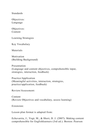 Apply Rubrics Creating a SIOP Lesson Plan Part I.docx