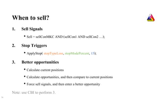 AmiBroker ApplyStop Introduction | PDF