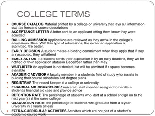 11/1/12 Applytexas essays, college terms | PPT