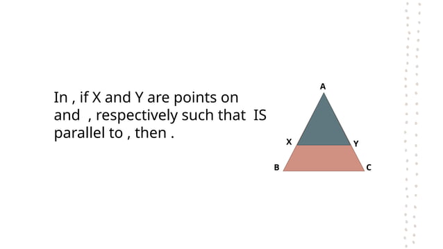 Apply the Fundamental Theorems of Proportionality to Solve.pptx